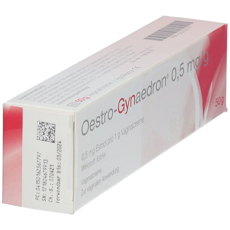 Oestro-Gynaedron® 0,5 mg/g 50 g mit dem E-Rezept kaufen - Shop Apotheke