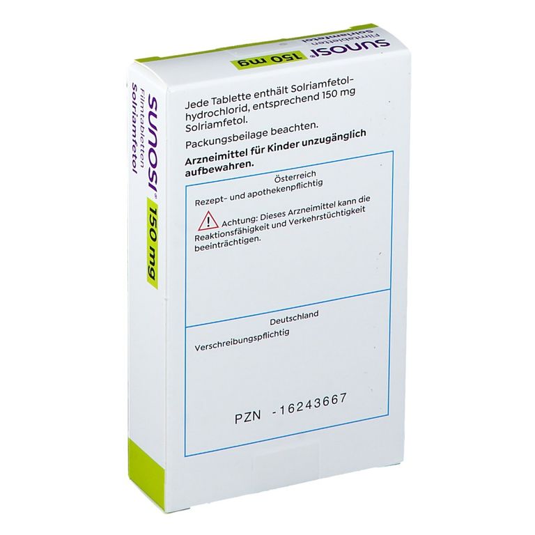 SUNOSI® 150 mg 28 St mit dem E-Rezept kaufen - Shop Apotheke