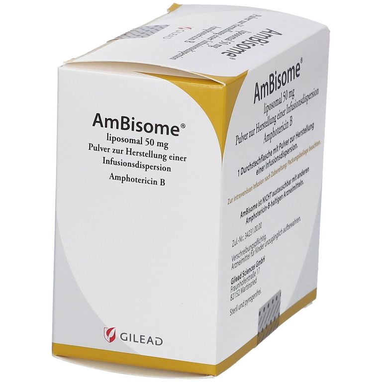 AmBisome® 50 mg/vial 1 St mit dem E-Rezept kaufen - Shop Apotheke