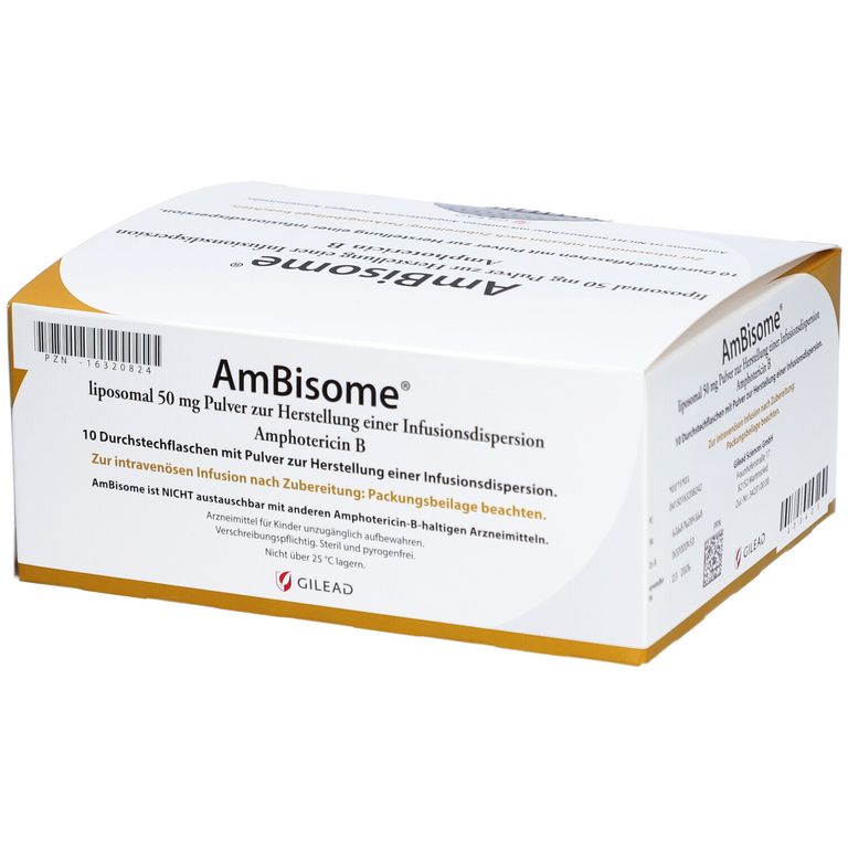 Ambisome Liposomal 50 mg 10 St mit dem E-Rezept kaufen - Shop Apotheke