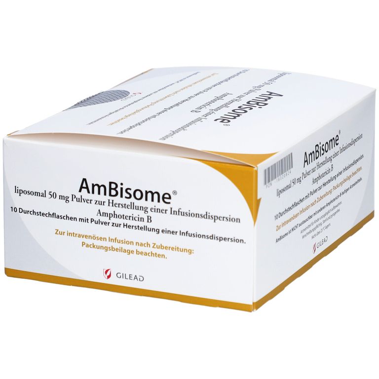 Ambisome Liposomal 50 mg 10 St mit dem E-Rezept kaufen - Shop Apotheke