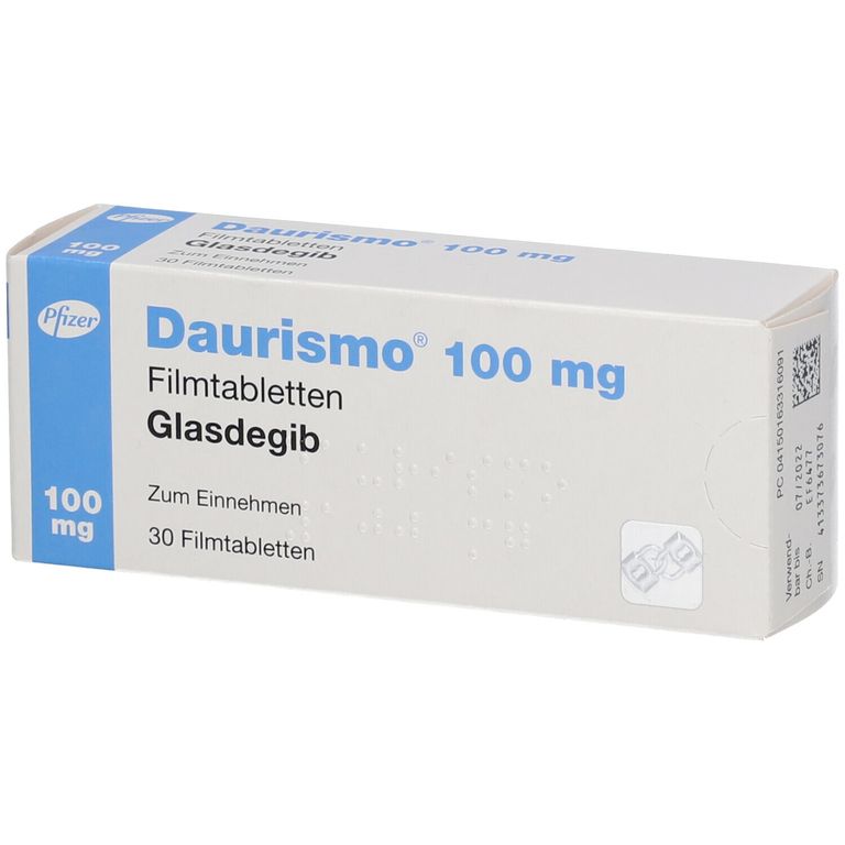 Daurismo® 100 mg 30 St mit dem E-Rezept kaufen - Shop Apotheke
