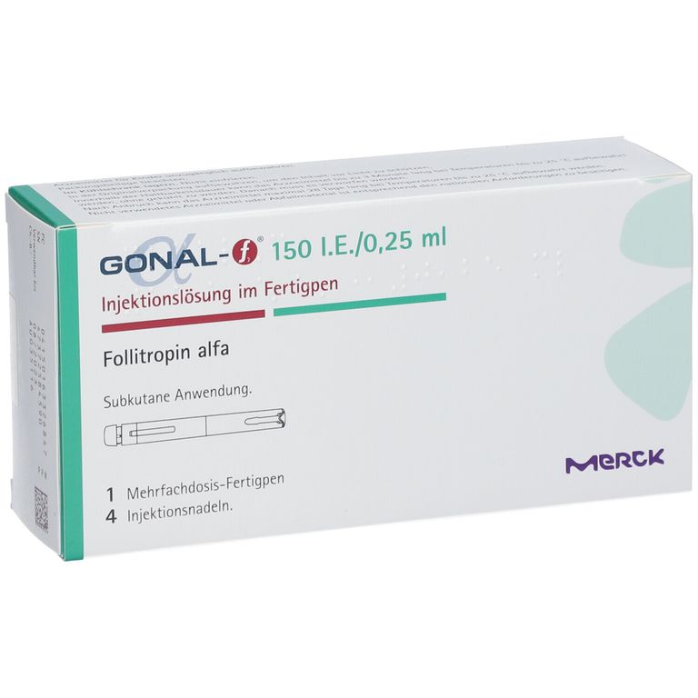 GONAL-f® 150 I.E./0,25 ml 1 St mit dem E-Rezept kaufen - Shop Apotheke