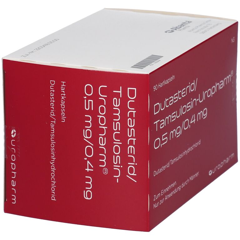 Dutasterid/Ta® Ur 0.5/0.4Mg 90 St mit dem E-Rezept kaufen - Shop Apotheke