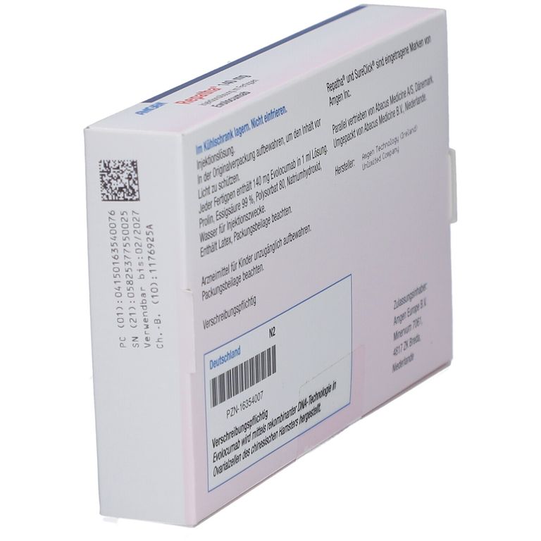 REPATHA 140 mg Injektionslösung i.e.Fertigpen 2 St mit dem E-Rezept ...
