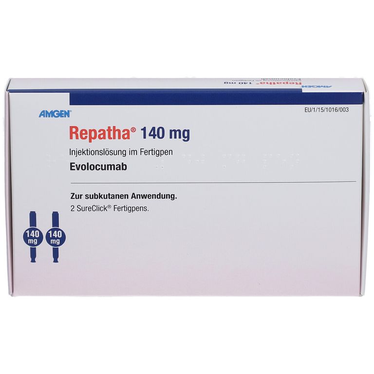 REPATHA 140 mg Injektionslösung i.e.Fertigpen 2 St mit dem E-Rezept ...