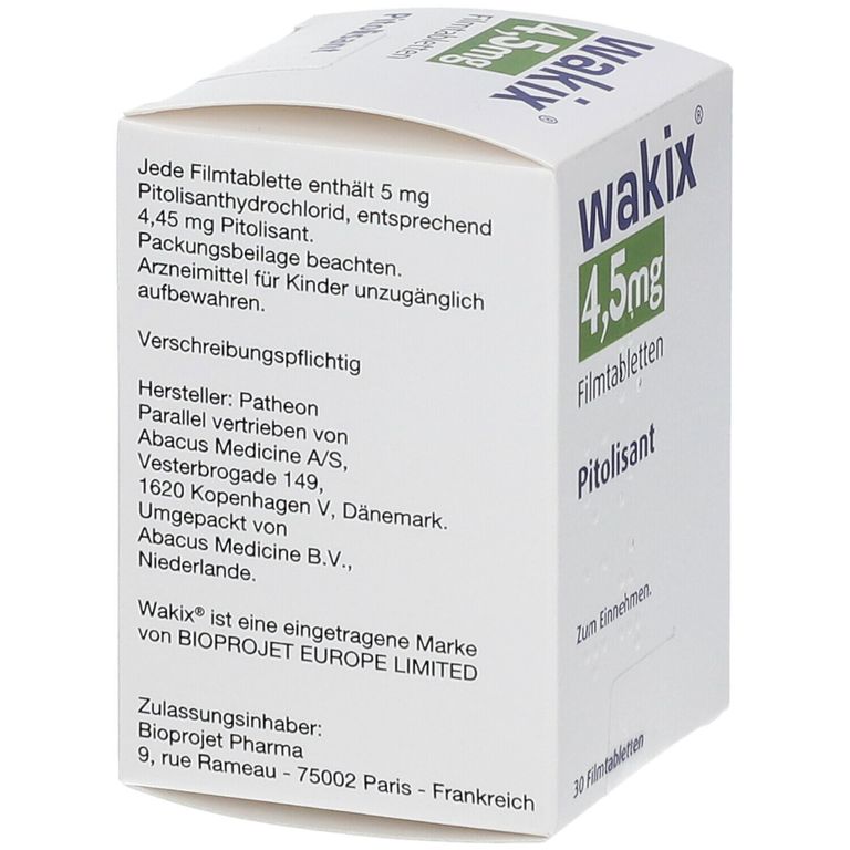 Wakix® 4.5Mg 30 St mit dem E-Rezept kaufen - Shop Apotheke