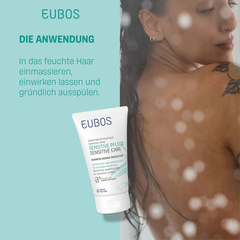 EUBOS Sensitive Pflege Shampoo Dermo Protective für empfindliche ...