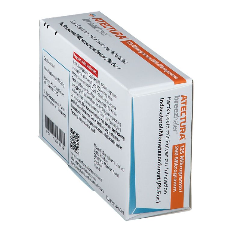 ATECTURA® breezhaler 125 µg/260 µg 10 St mit dem E-Rezept kaufen - Shop ...