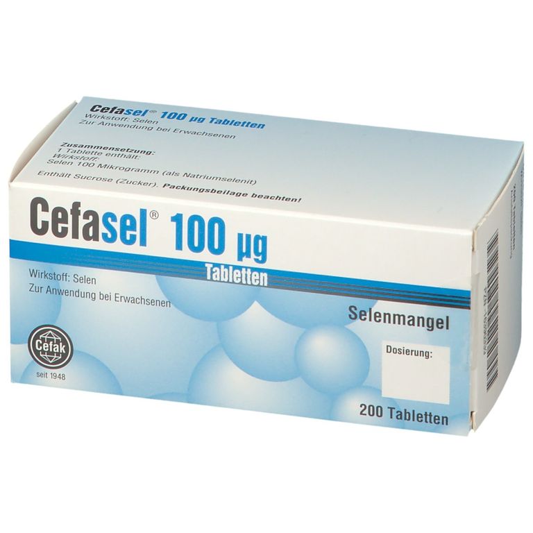 Cefasel® 100 µg 200 St mit dem E-Rezept kaufen - Shop Apotheke