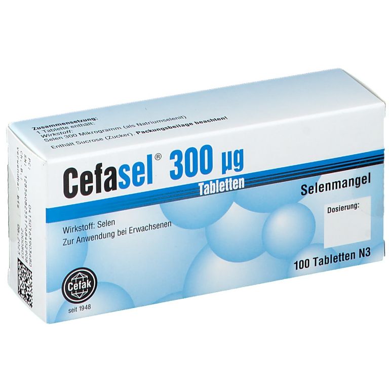 Cefasel® 300 µg 100 St mit dem E-Rezept kaufen - Shop Apotheke
