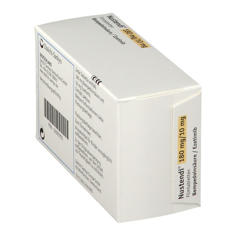 Nustendi 180 mg/10 mg 98 St mit dem E-Rezept kaufen - Shop Apotheke