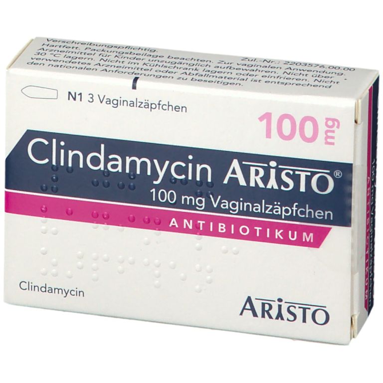 Clindamycin Aristo® 100 mg 3 St mit dem E-Rezept kaufen - Shop Apotheke