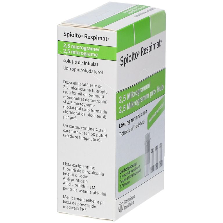Spiolto® Respimat® 3x4 ml mit dem E-Rezept kaufen - Shop Apotheke