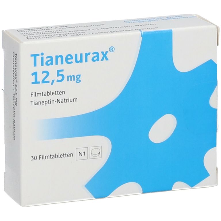 Tianeurax 12,5 mg 30 St mit dem E-Rezept kaufen - Shop Apotheke