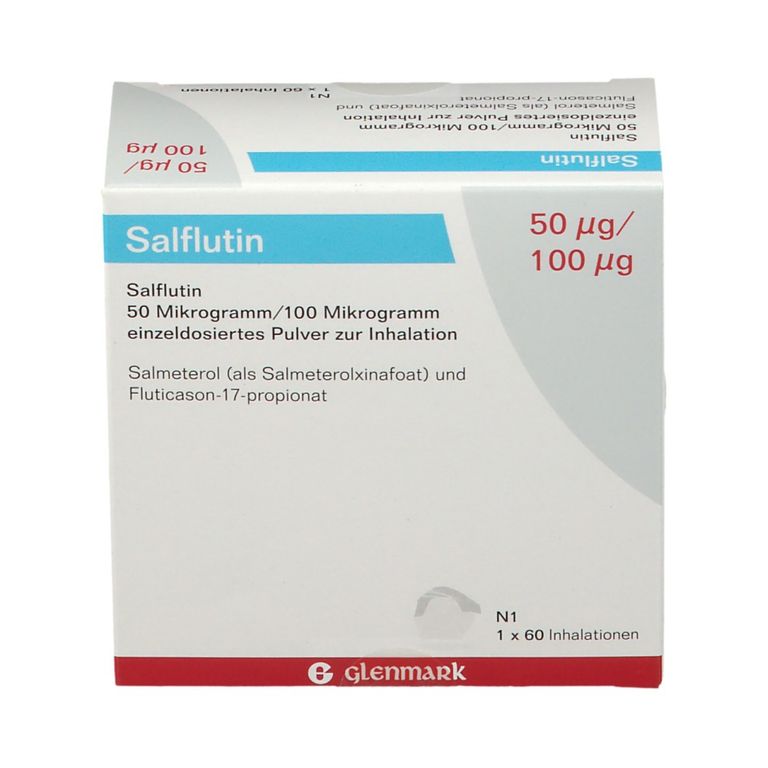 Salflutin 50 µg/100 µg/Dosis 1 St mit dem E-Rezept kaufen - Shop Apotheke