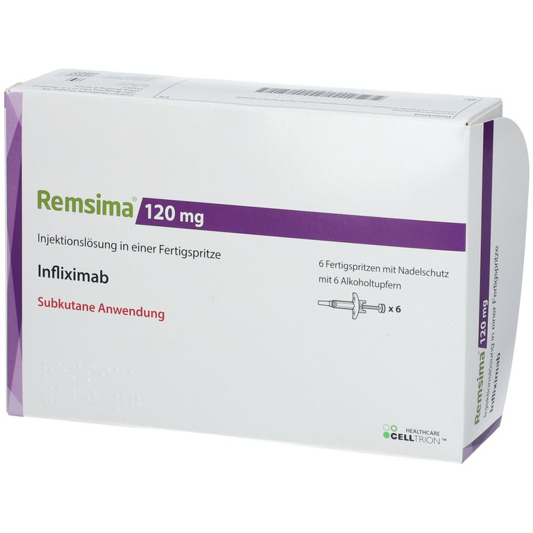Remsima® 120 mg 6 St mit dem E-Rezept kaufen - Shop Apotheke