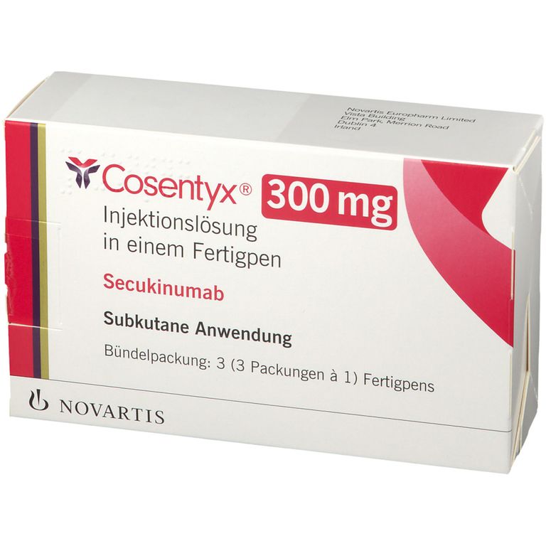 Cosentyx 300 mg 3x1 St mit dem E-Rezept kaufen - Shop Apotheke