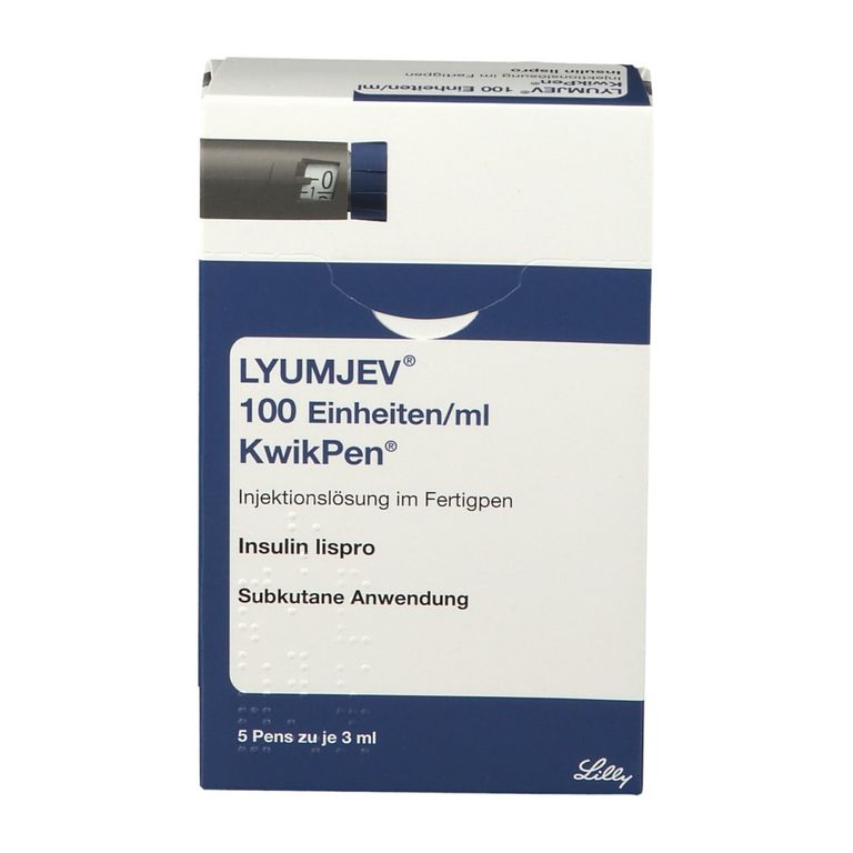 LYUMJEV® 100 Einheiten/ml KwikPen™ 5x3 ml mit dem E-Rezept kaufen ...