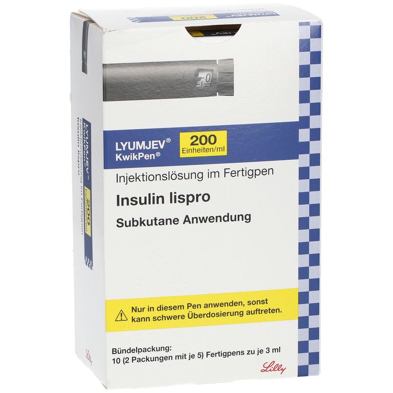 LYUMJEV® 200 Einheiten/ml KwikPen™ 10x3 ml mit dem E-Rezept kaufen ...