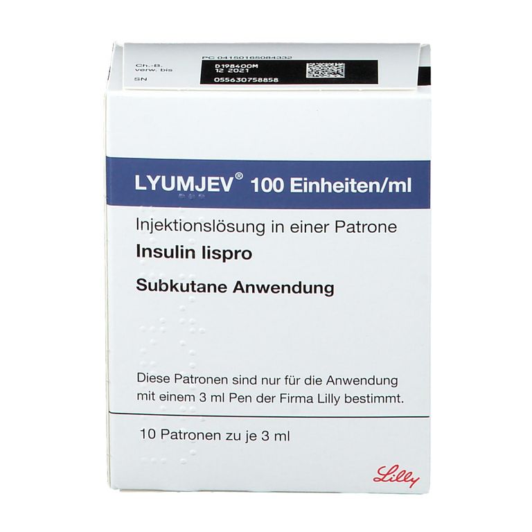 LYUMJEV® 100 Einheiten/ml 10x3 ml mit dem E-Rezept kaufen - Shop Apotheke
