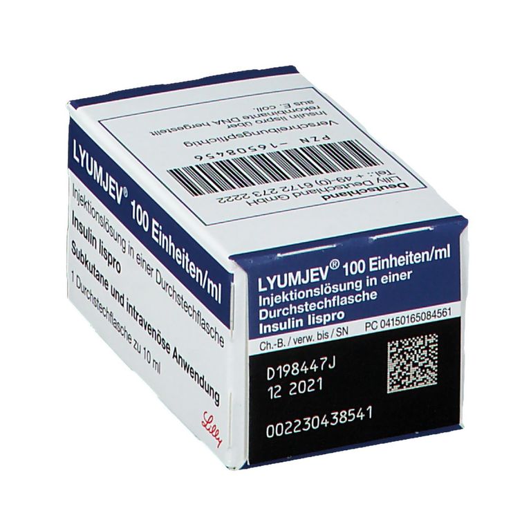 LYUMJEV® 100 Einheiten/ml 1x10 ml mit dem E-Rezept kaufen - Shop Apotheke