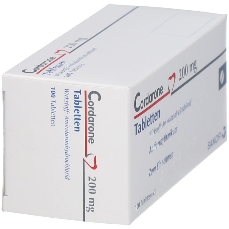 Cordarone 200 mg 100 St mit dem E-Rezept kaufen - Shop Apotheke