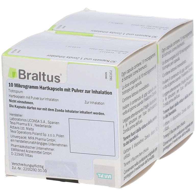 Braltus 10 µg 60 St mit dem E-Rezept kaufen - Shop Apotheke