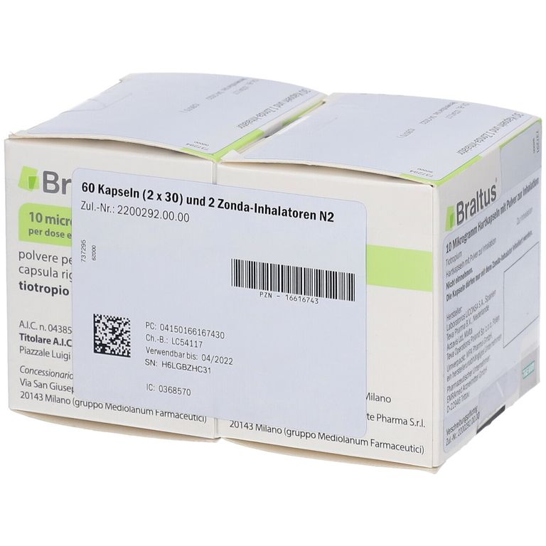 Braltus 10 µg 60 St mit dem E-Rezept kaufen - Shop Apotheke