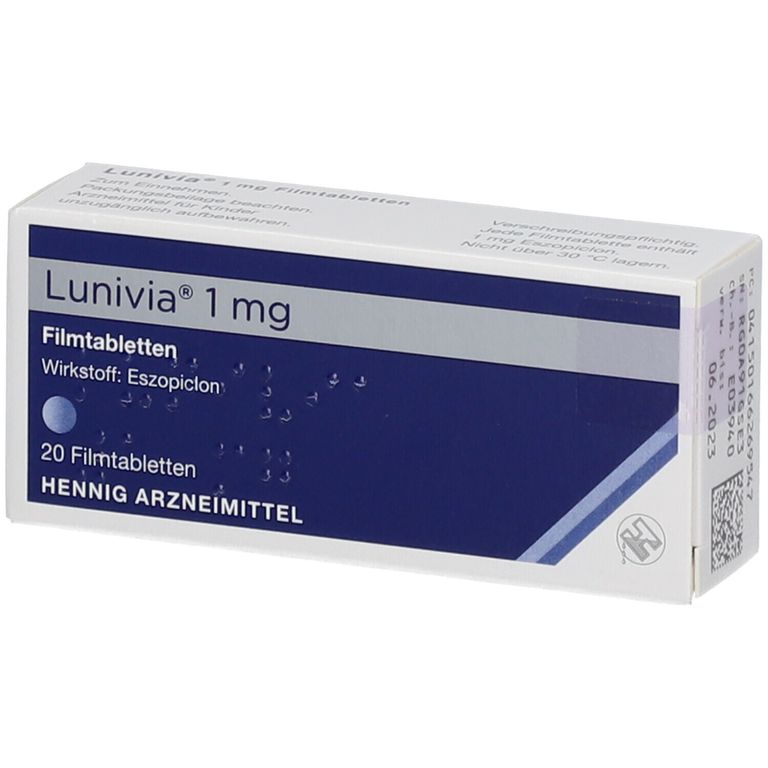 Lunivia® 1 mg 20 St mit dem E-Rezept kaufen - Shop Apotheke