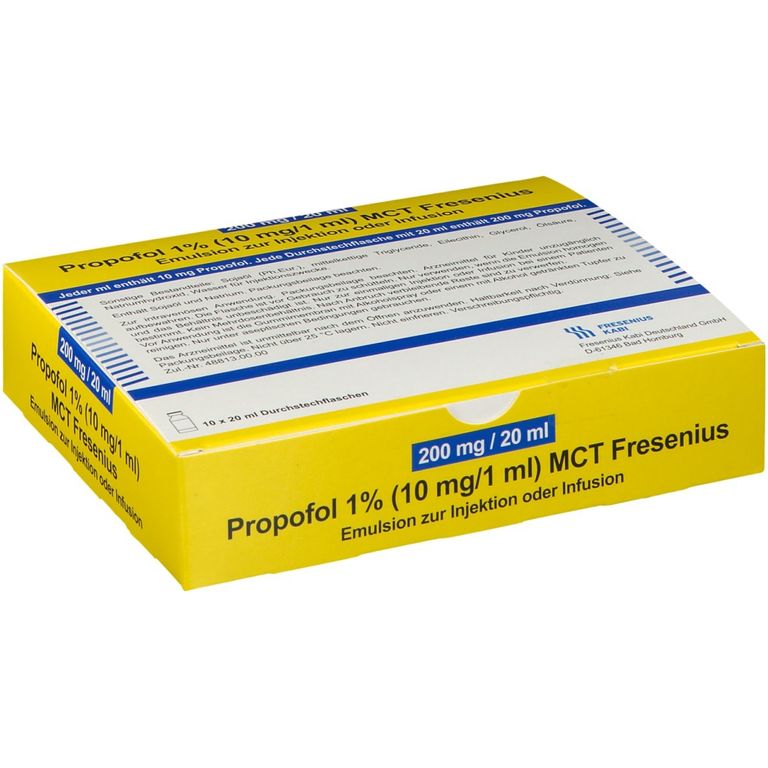 Propofol 1% 10 mg/1 ml MCT 10x20 ml mit dem E-Rezept kaufen - Shop Apotheke
