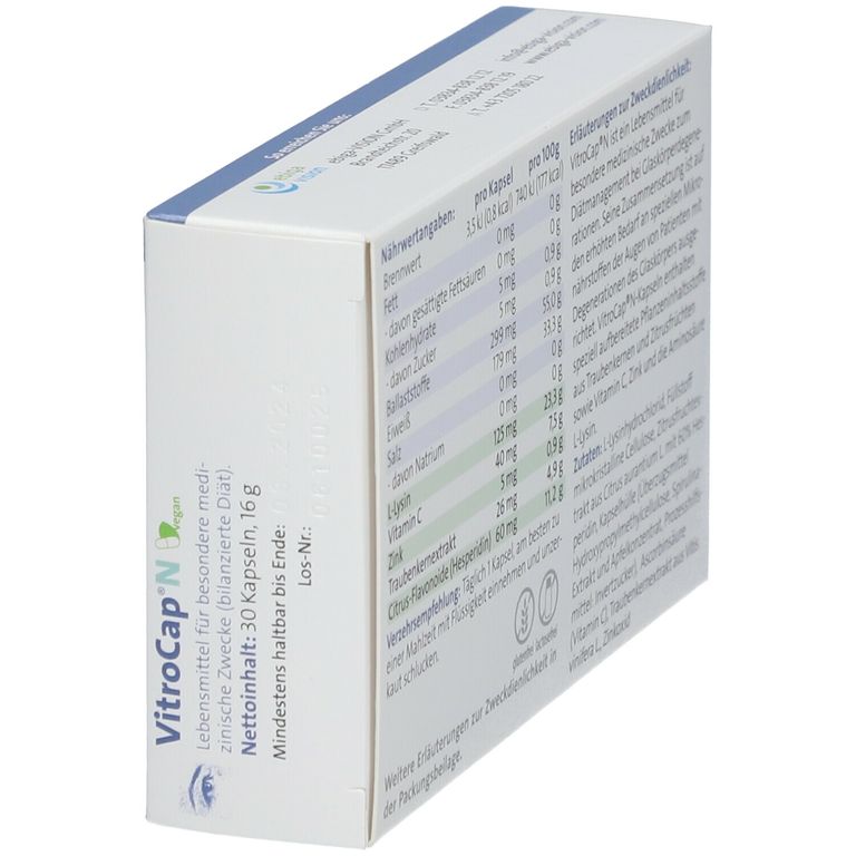 VitroCap® N 30 St - Shop Apotheke