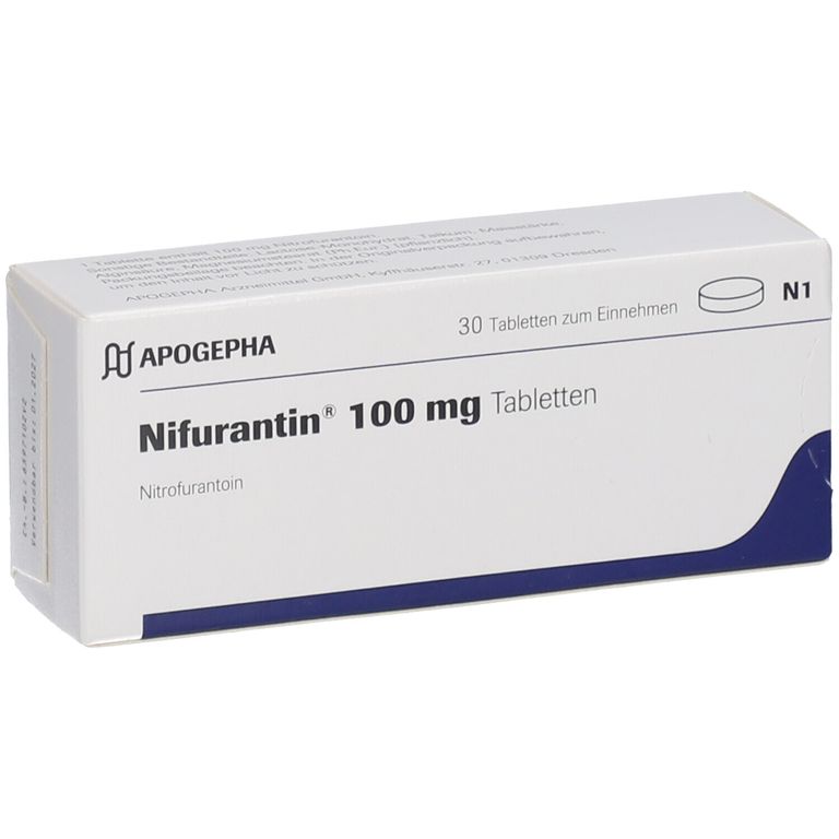 NIFURANTIN 100 mg Tabletten 30 St mit dem E-Rezept kaufen - Shop Apotheke