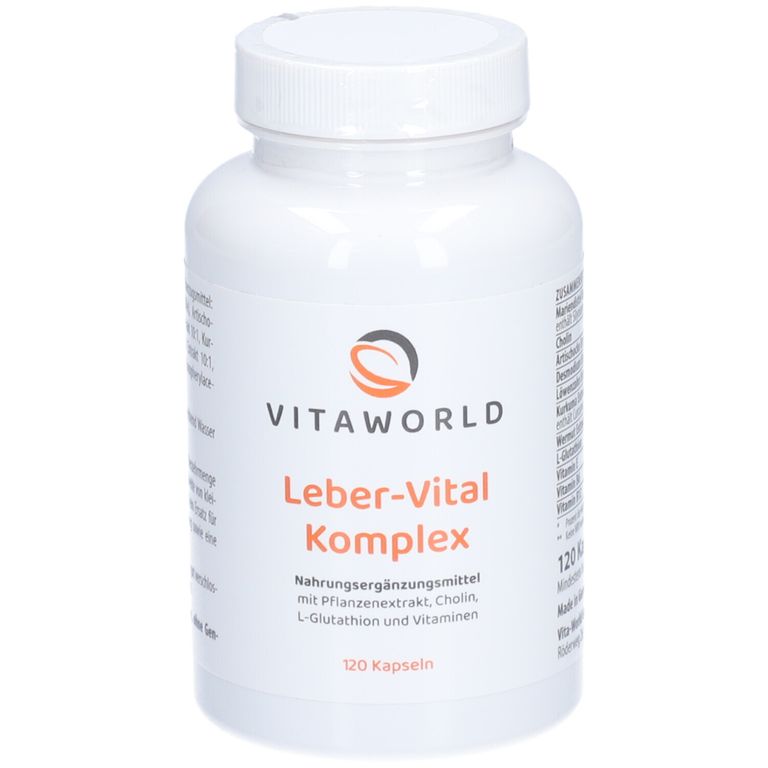 Leber-Vital Komplex Kapseln 120 St - Shop Apotheke