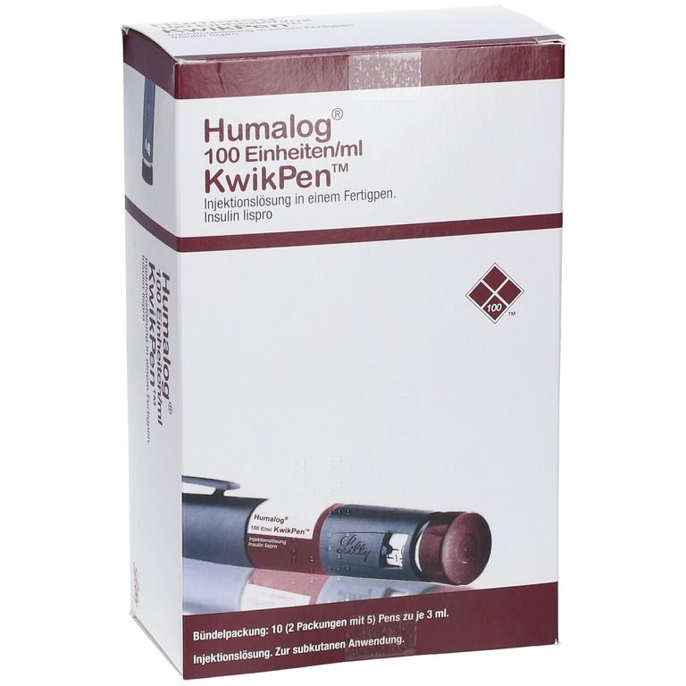 Humalog® Kwikpen 10 St mit dem E-Rezept kaufen - Shop Apotheke