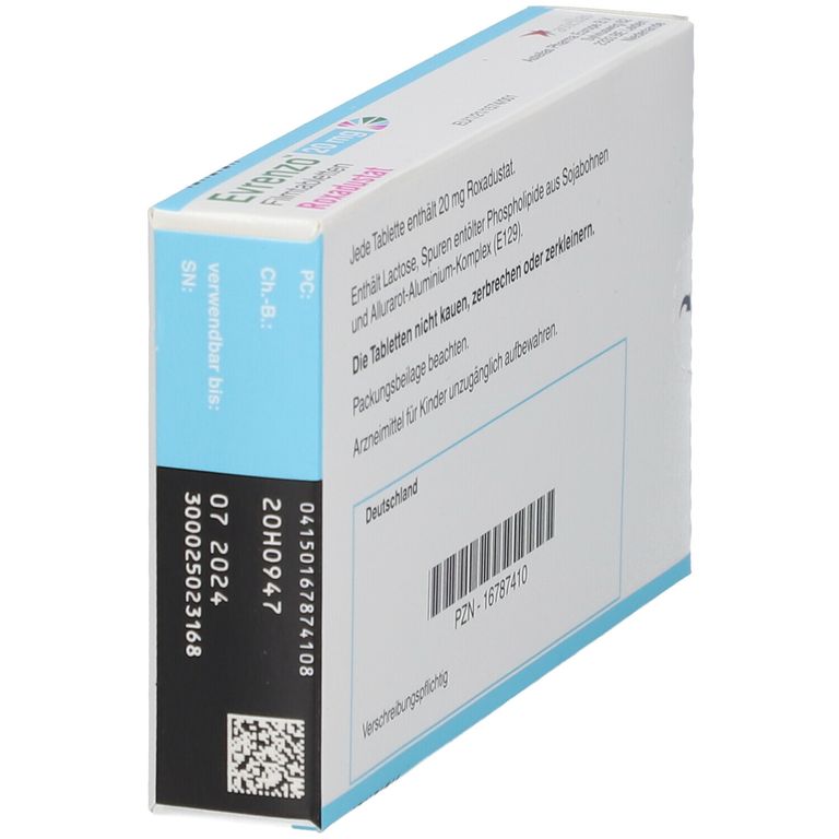 Evrenzo™ 20 mg 12 St mit dem E-Rezept kaufen - Shop Apotheke