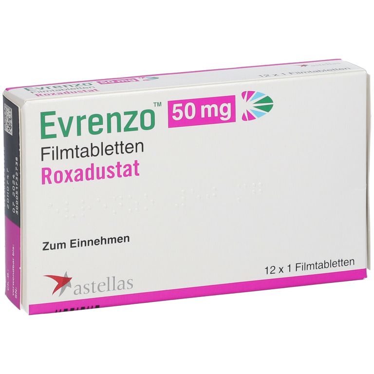 Evrenzo™ 50 mg 12 St mit dem E-Rezept kaufen - Shop Apotheke