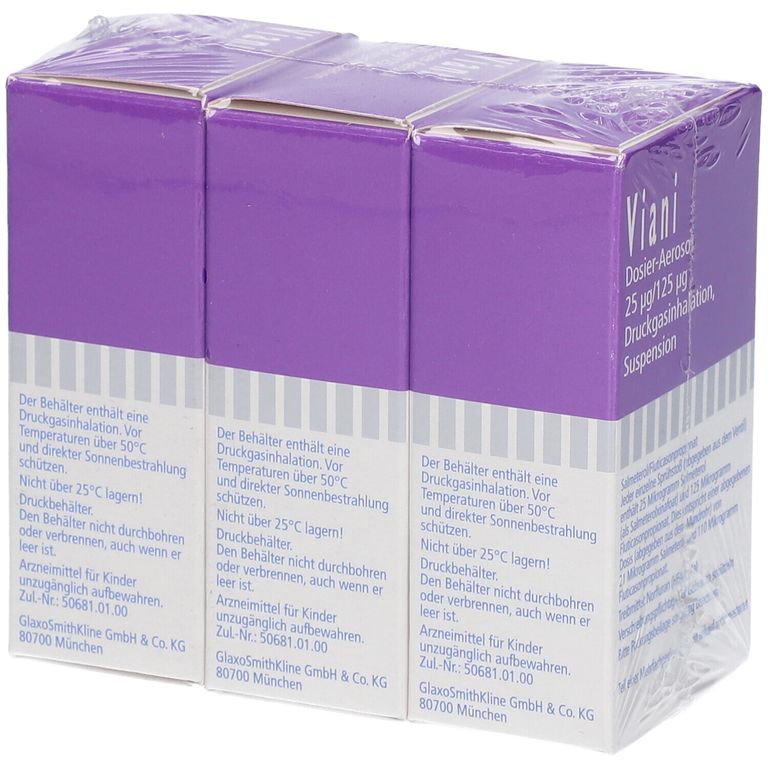 Viani 25 µg/125 µg 3x120 St mit dem E-Rezept kaufen - Shop Apotheke