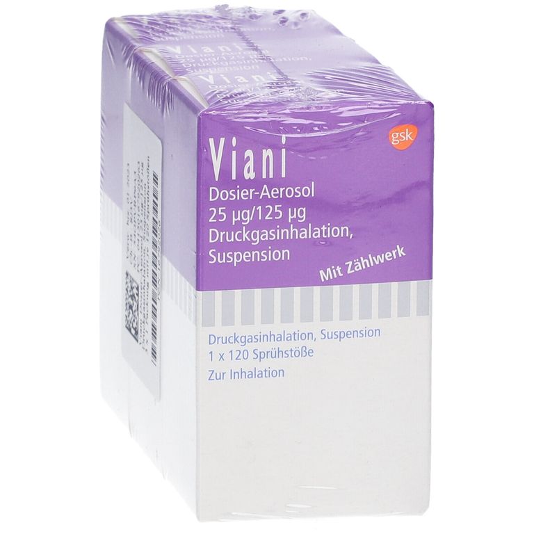 Viani 25 µg/125 µg 3x120 St mit dem E-Rezept kaufen - Shop Apotheke