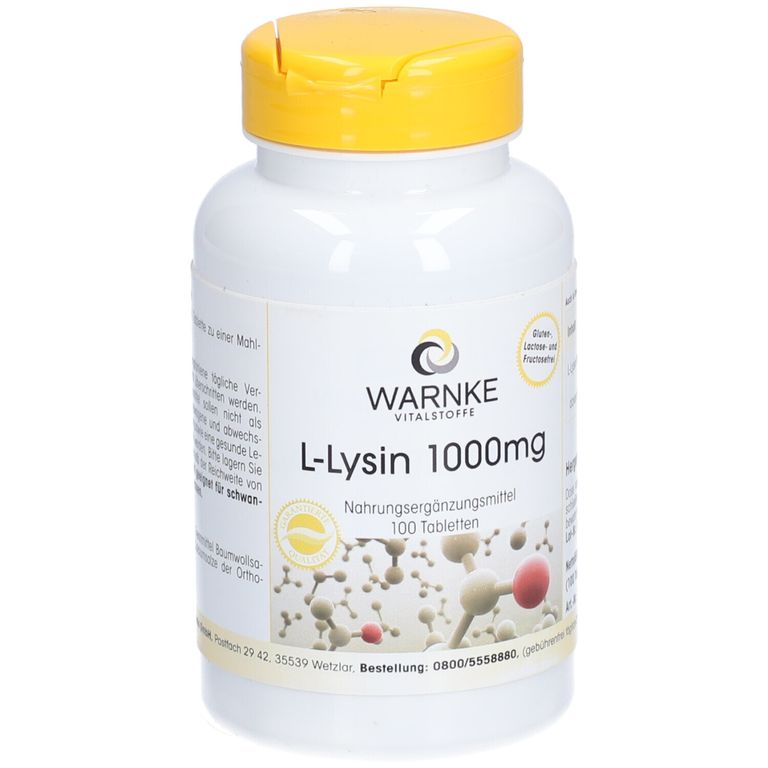 L-Lysin 1000mg 100 St - Shop Apotheke