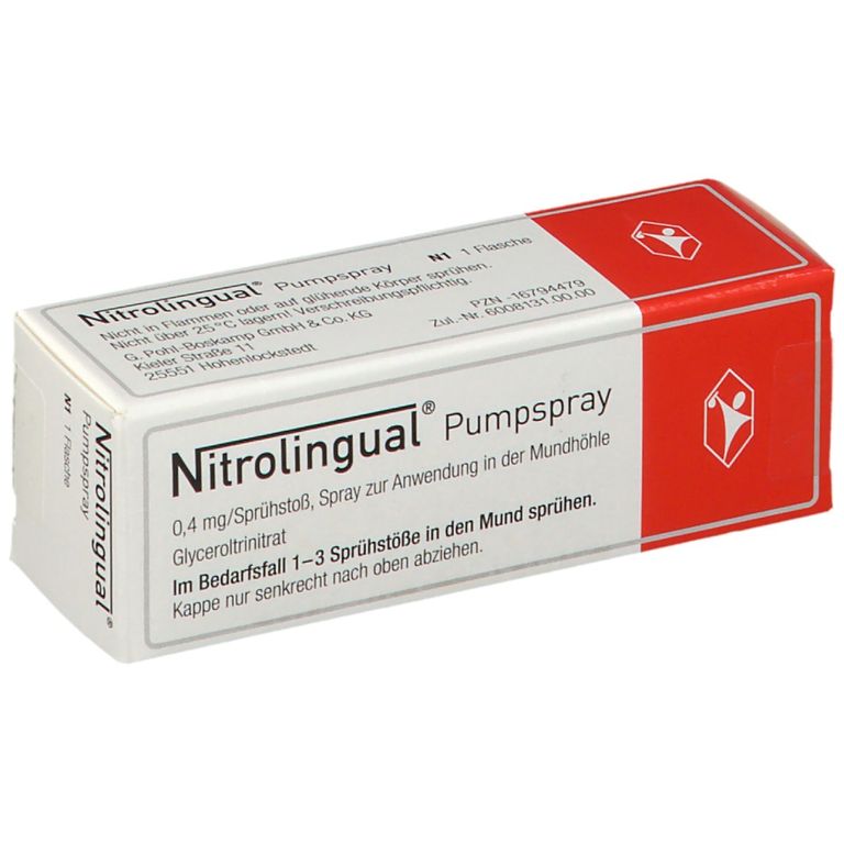 Nitrolingual Pumpspray 14,2 g mit dem E-Rezept kaufen - Shop Apotheke