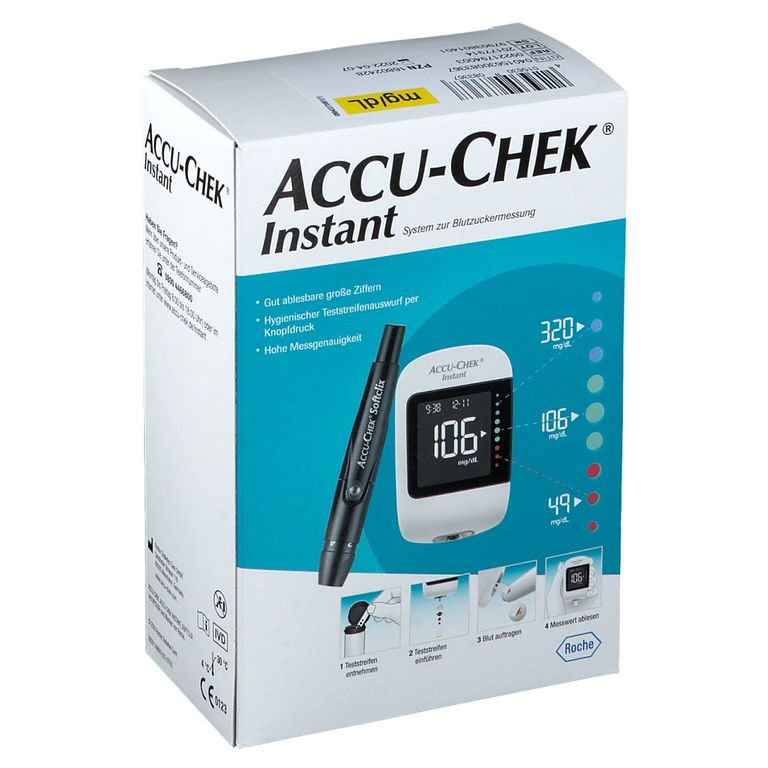 ACCU-CHEK® Instant mg/dl 1 St - Shop Apotheke
