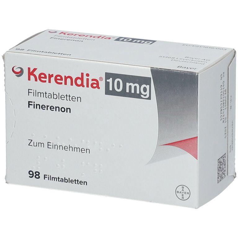 KERENDIA 10 mg Filmtabletten 98 St mit dem E-Rezept kaufen - Shop Apotheke