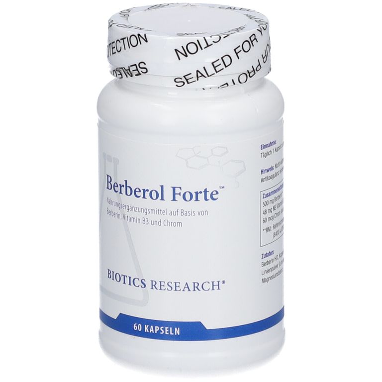 BIOTICS® RESEARCH Berberol Forte® 60 St - Shop Apotheke