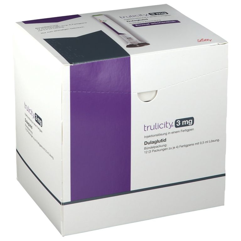 TRULICITY 3 mg Injektionslösung i.e.Fertigpen 12 St mit dem E-Rezept ...