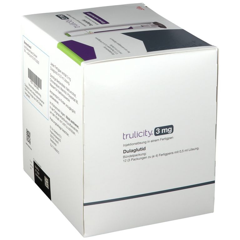 TRULICITY 3 mg Injektionslösung i.e.Fertigpen 12 St mit dem E-Rezept ...