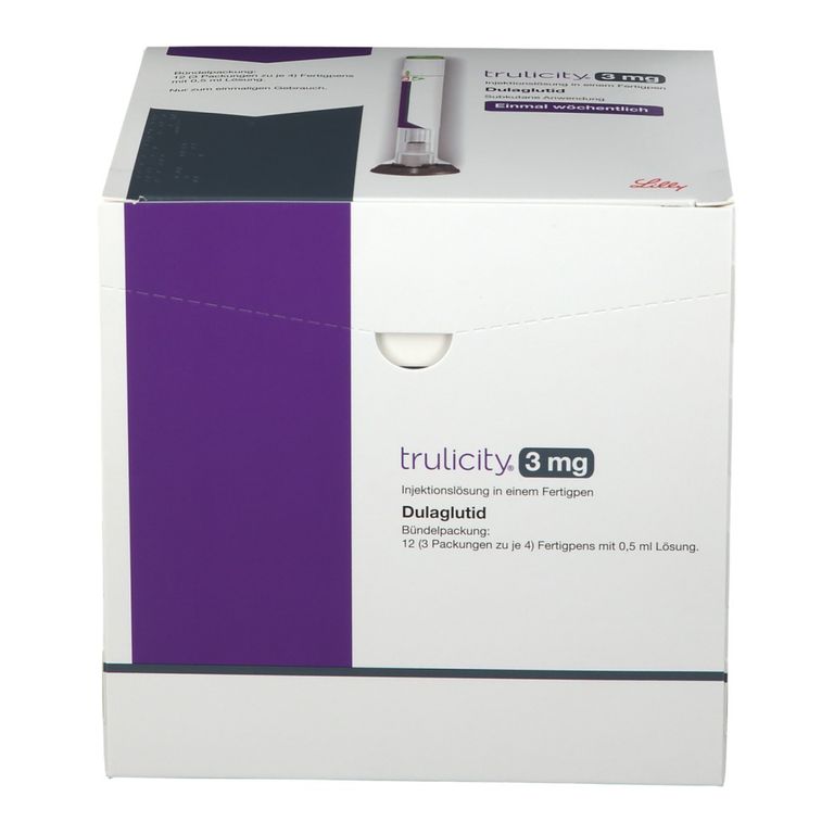 TRULICITY 3 mg Injektionslösung i.e.Fertigpen 12 St mit dem E-Rezept ...