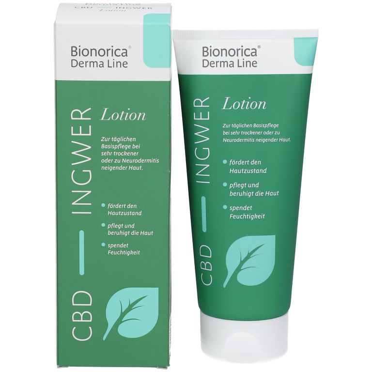 Bionorica® Derma Line CBD Ingwer Lotion 200 ml - Shop Apotheke