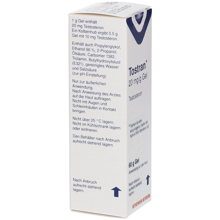 Tostran 20 mg/g Gel 60 g mit dem E-Rezept kaufen - Shop Apotheke