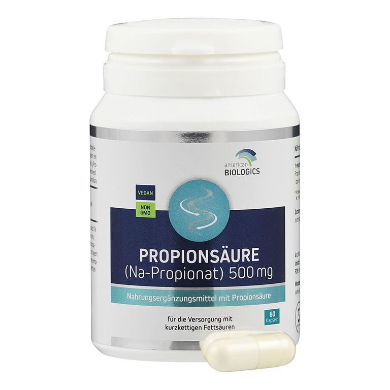Propionsäure (Na-Propionat) 500 mg 60 St - Shop Apotheke